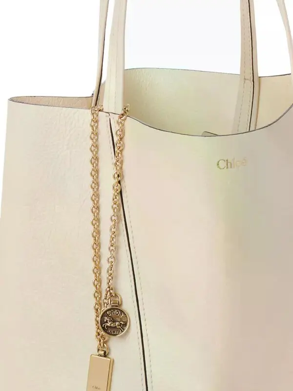 Chloé Spin Tote Bag - Neutrals