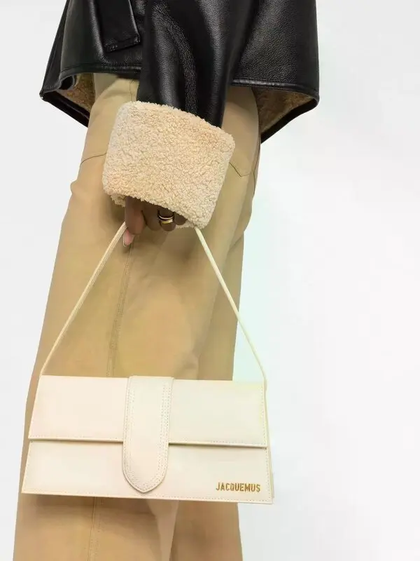 Jacquemus Long Le Bambino Shoulder Bag - Neutrals