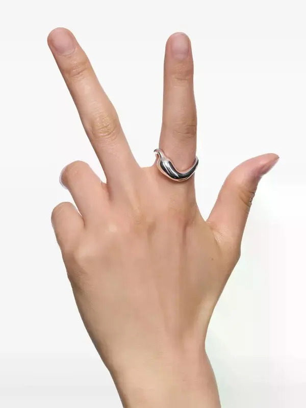 MARIA BLACK Splash Ring - Silver