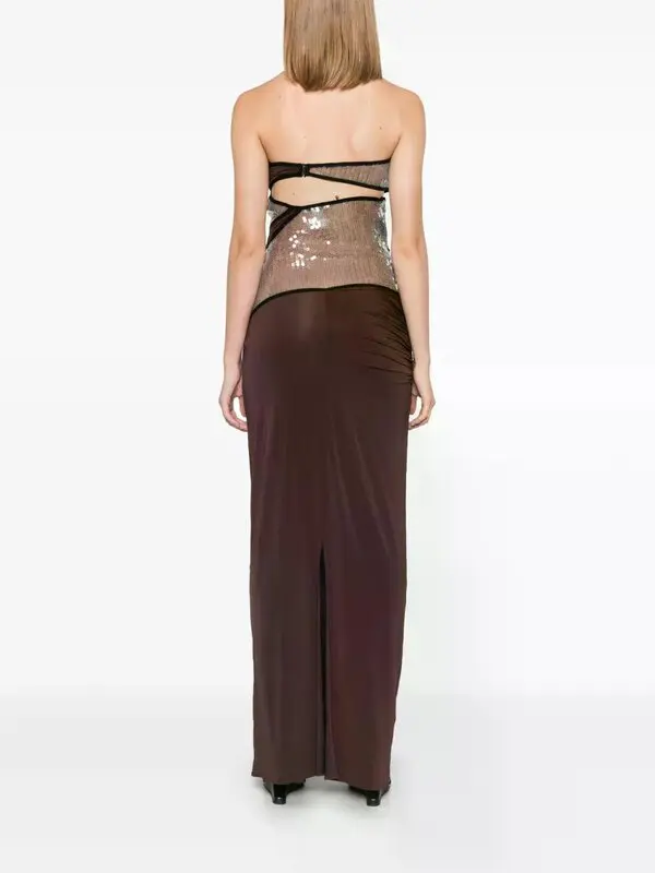 NENSI DOJAKA Sequin-embellished Maxi Dress