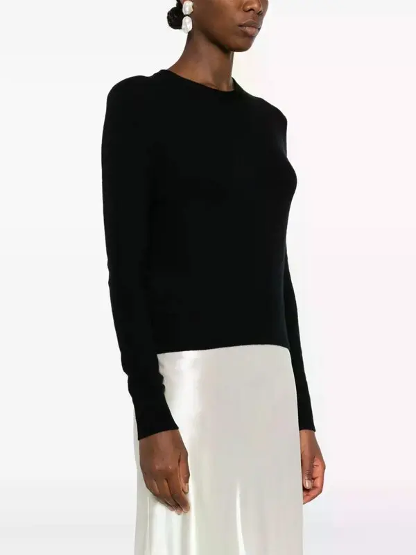 FORTE_FORTE Crew-neck Fine-knit Jumper