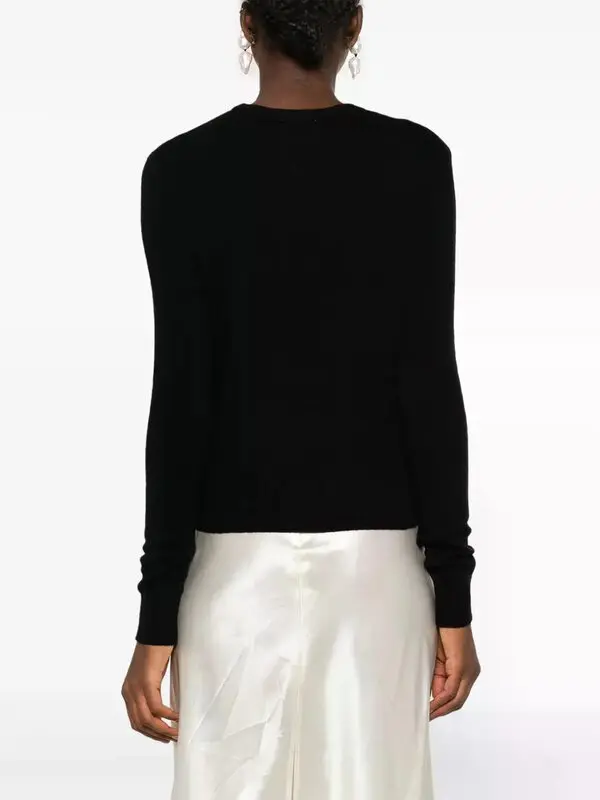 FORTE_FORTE Crew-neck Fine-knit Jumper