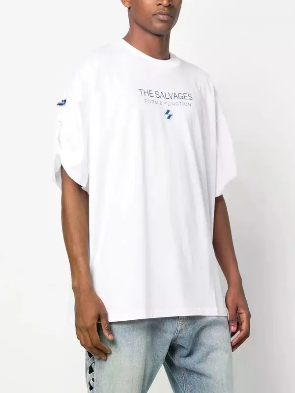 THE SALVAGES Logo-print T-shirt