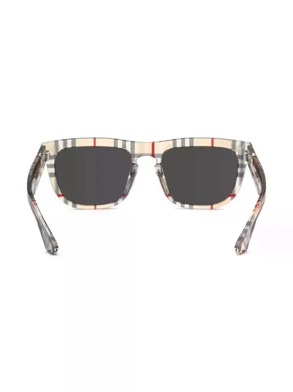 Burberry Vintage Check Square-frame Sunglasses
