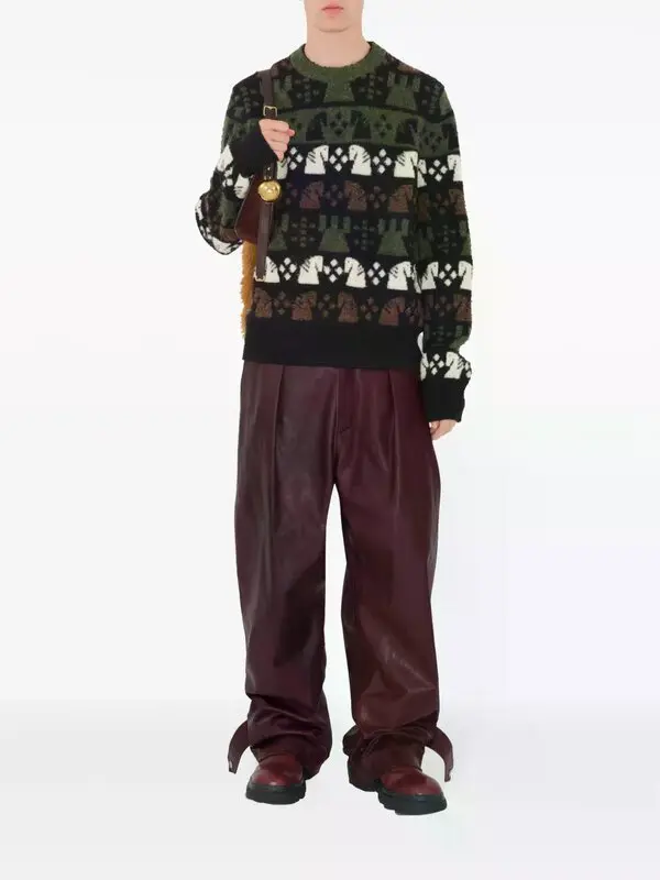 Burberry Chess Wool-blend Jumper