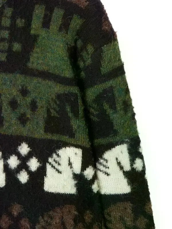 Burberry Chess Wool-blend Jumper