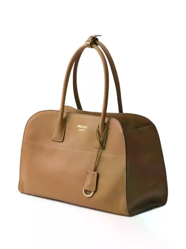 Prada Large Leather Tote Bag