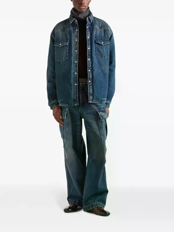 Prada Padded Denim Shirt