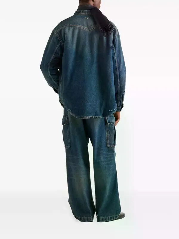 Prada Padded Denim Shirt