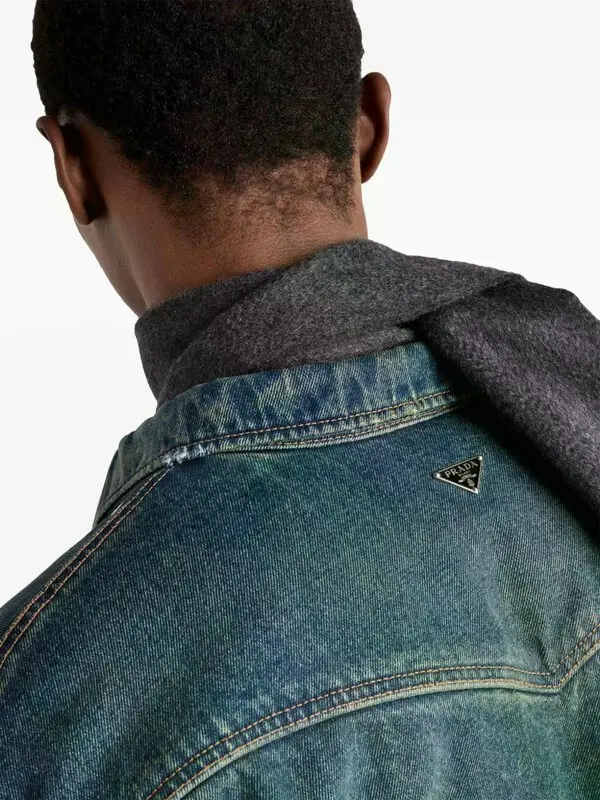 Prada Padded Denim Shirt