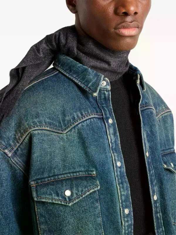 Prada Padded Denim Shirt