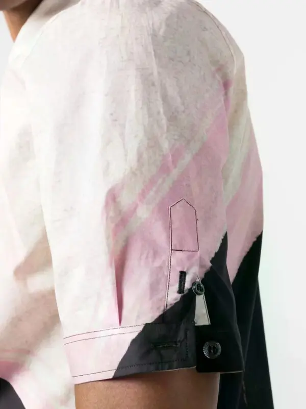 Alexander McQueen Brushstroke Cotton Shirt