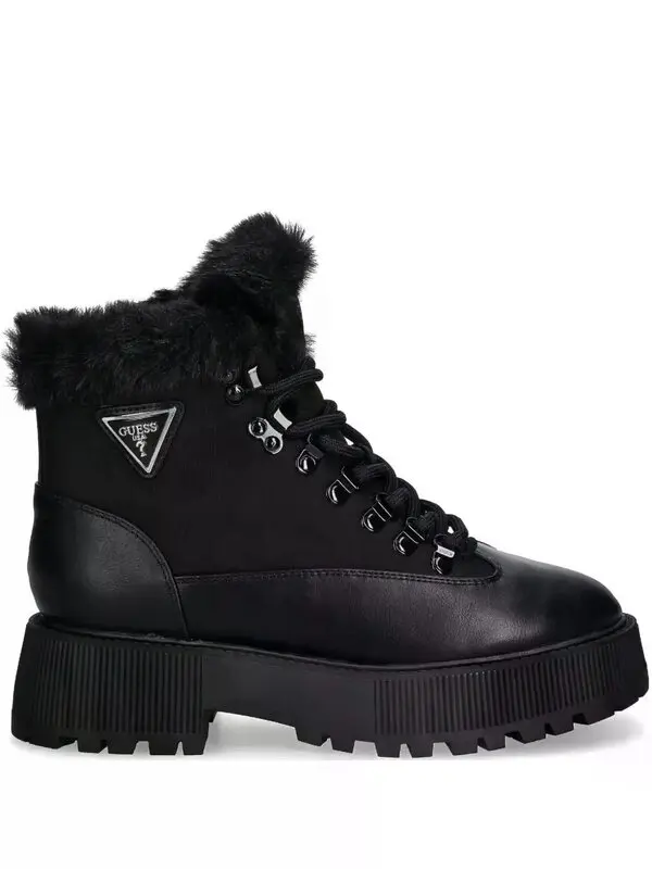 Guess Lace-up Combat Boots
