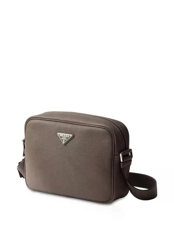Prada Textured Leather Shoulder Bag