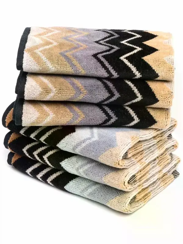 Missoni Giacomo Face Towels - Neutrals