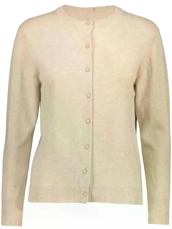 YVES SALOMON Fine-ribbed Cardigan