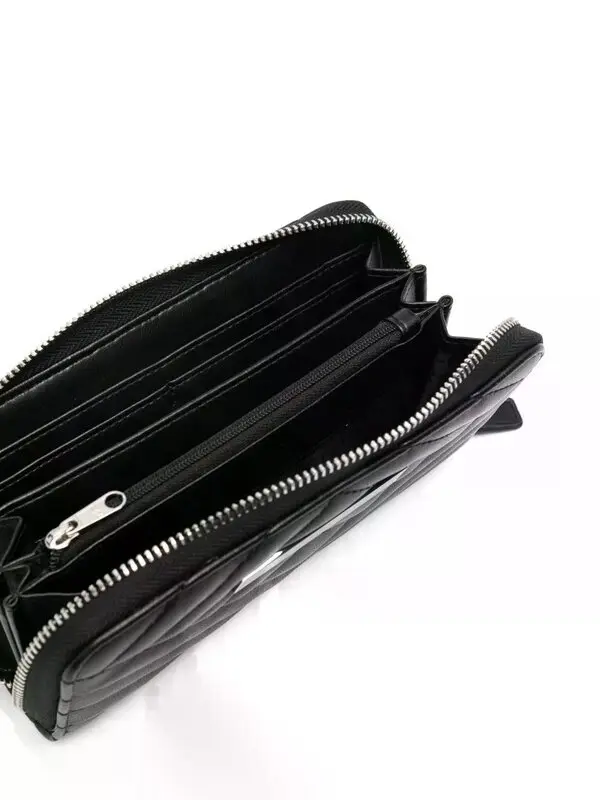 Armani Exchange Logo-plaque Quilted Wallet
