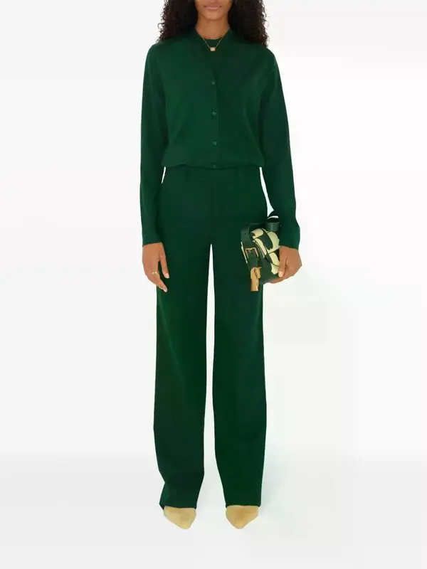 Burberry Drop-shoulder Wool Knitted Top