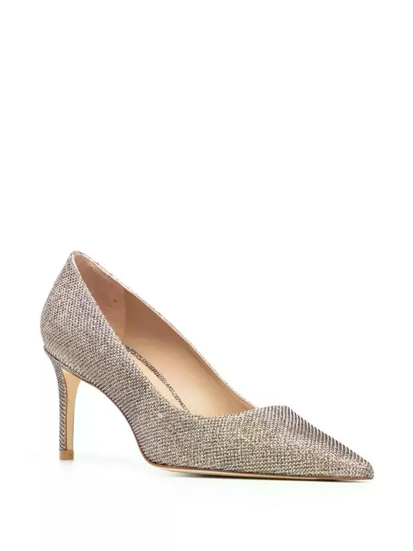 STUART WEITZMAN 50mm Glitter Pumps