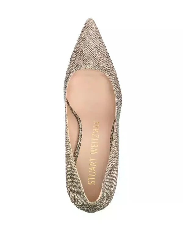 STUART WEITZMAN 50mm Glitter Pumps