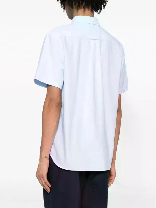 Lacoste Logo-patch Cotton Shirt
