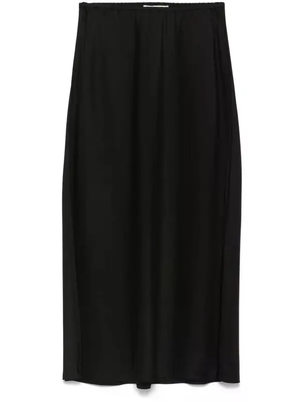 LISA YANG Silk Midi Skirt