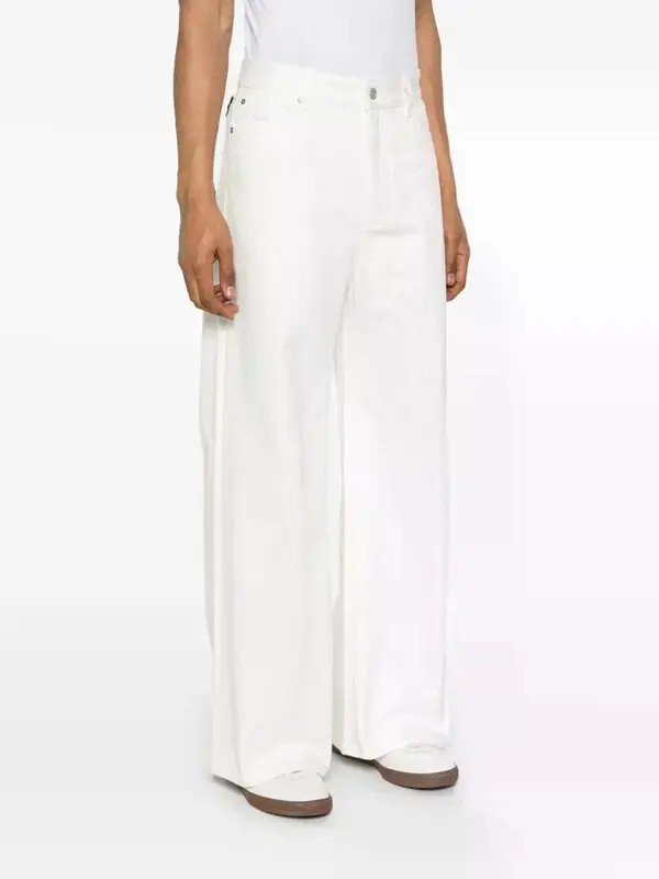 Lacoste Selvedge Wide Leg Jeans