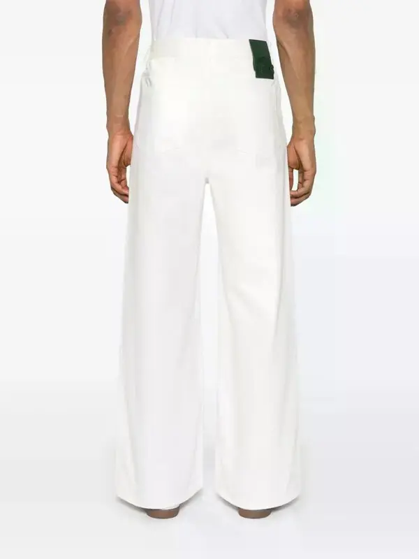 Lacoste Selvedge Wide Leg Jeans