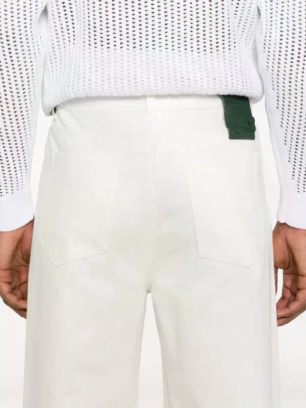 Lacoste Selvedge Wide Leg Jeans