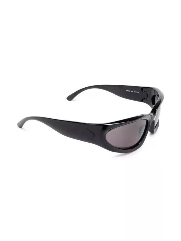 Balenciaga Logo-plaque Sunglasses