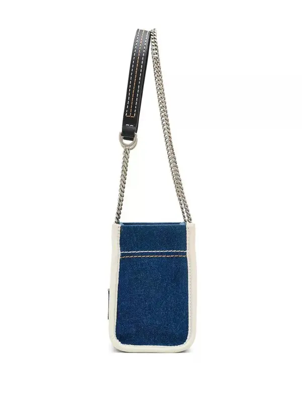 Marc Jacobs The Denim Chain Crossbody Tote Bag - Blue