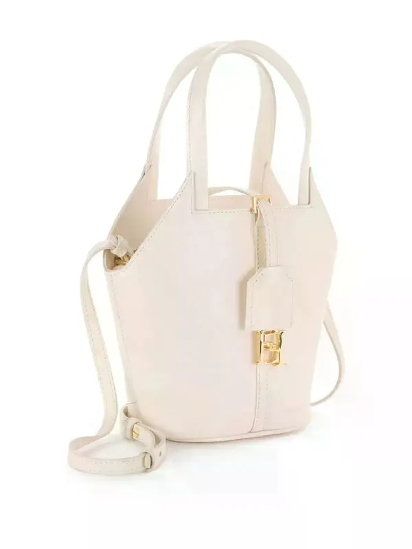 Elisabetta Franchi Small Tote Bag - Neutrals