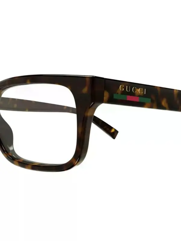 Gucci Rectangle-frame Glasses