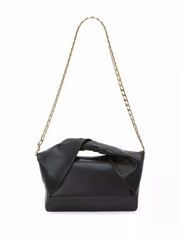 JW Anderson Large Twister Crossbody Bag - Black