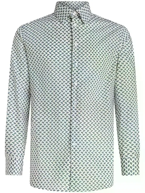 Etro Paisley-print Cotton Shirt