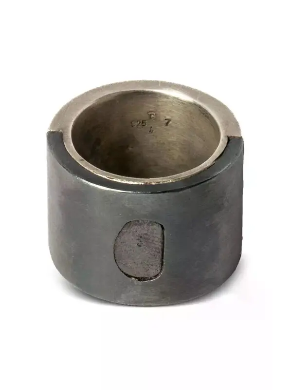 PARTS OF FOUR Sistema Sterling- Diamond Ring - Silver