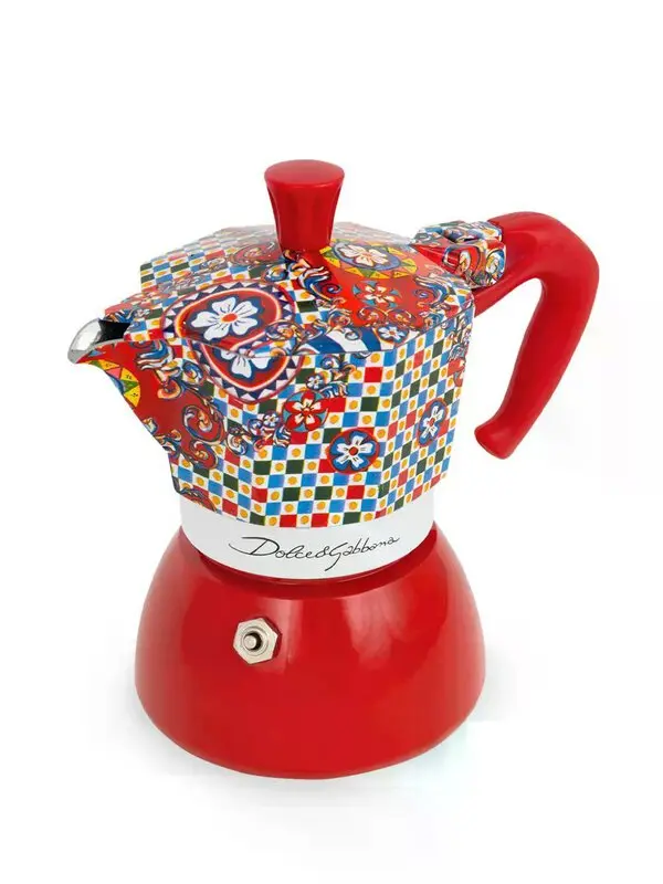 Dolce & Gabbana X Bialetti Moka Induction Medium Coffee Maker
