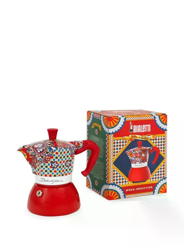 Dolce & Gabbana X Bialetti Moka Induction Medium Coffee Maker