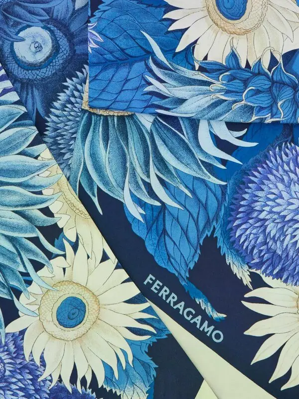 FERRAGAMO Sunflower Print Bandeau