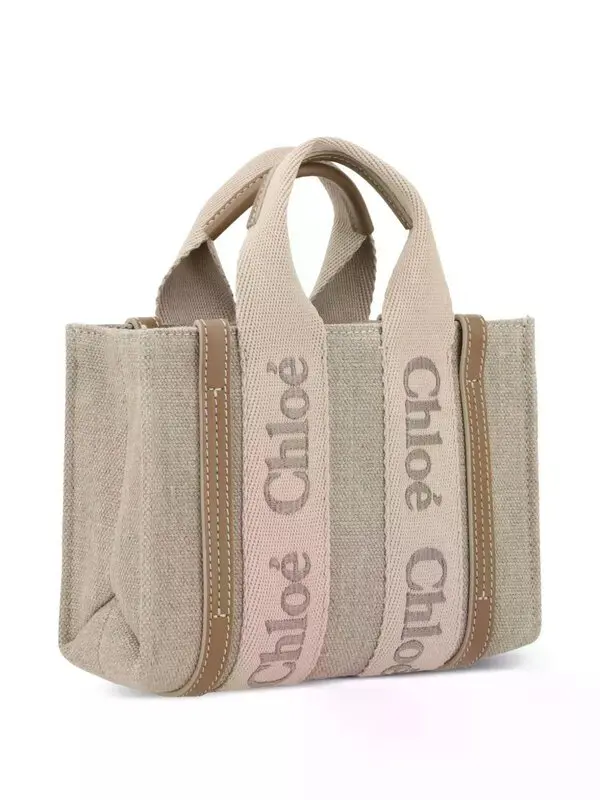 Chloé Woody Tote Bag - Neutrals