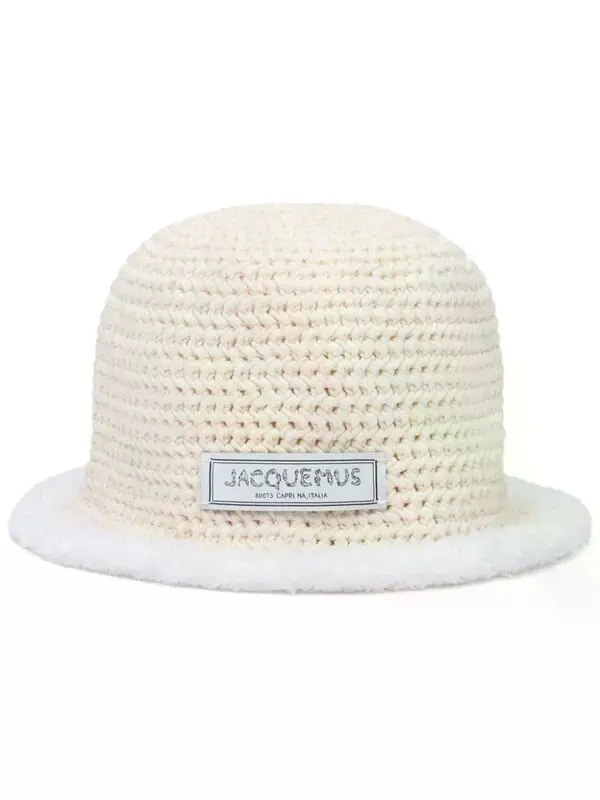 Jacquemus Le Bob Bordino Hat - Neutrals