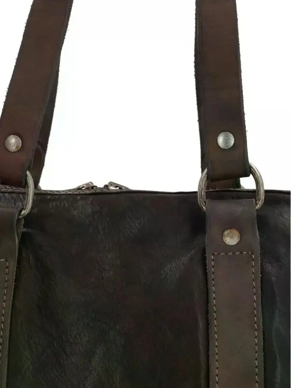 Guidi Grainy Shoulder Bag