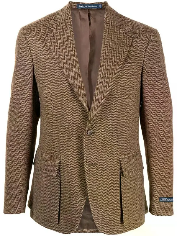 Polo Ralph Lauren Herringbone-pattern Sport Coat
