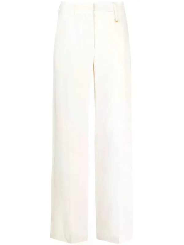Jacquemus Ficelle Linen-blend Trousers