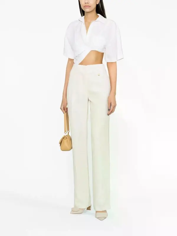 Jacquemus Ficelle Linen-blend Trousers