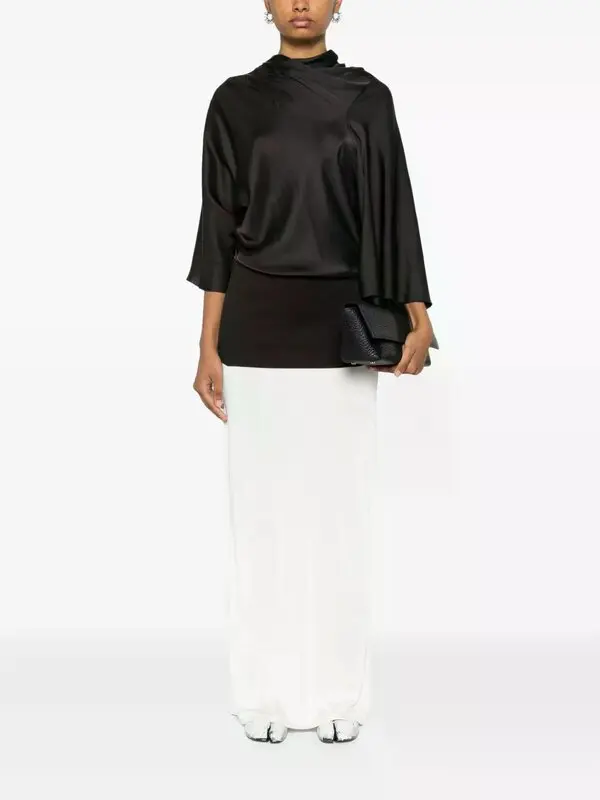 Rick Owens Cylinder Satin Blouse