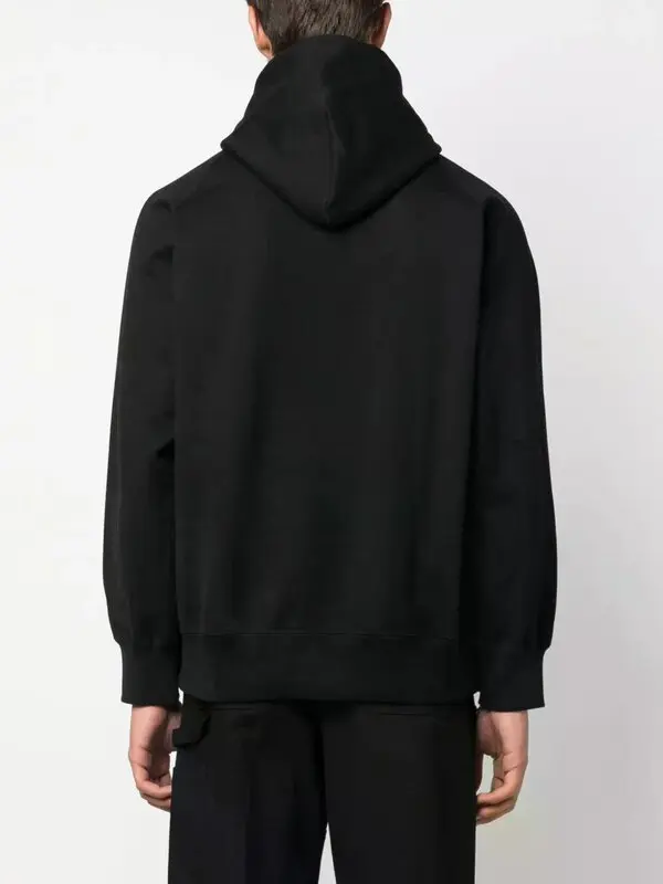 Sacai Cotton Drawstring Hoodie