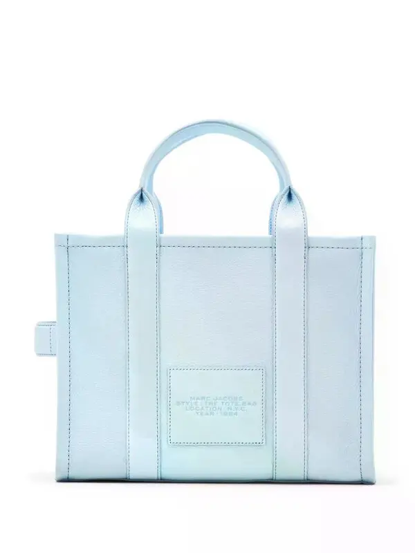 Marc Jacobs The Leather Medium Tote Bag - Blue