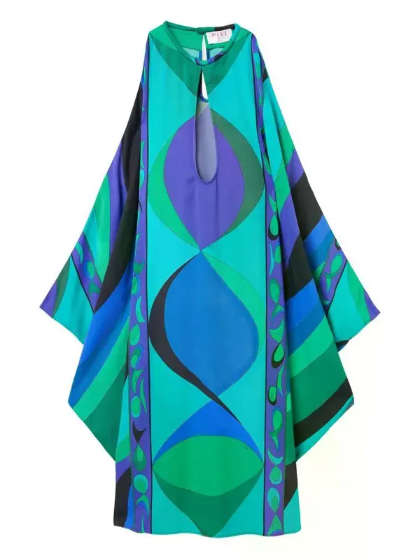 Emilio Pucci Iride-print Kaftan