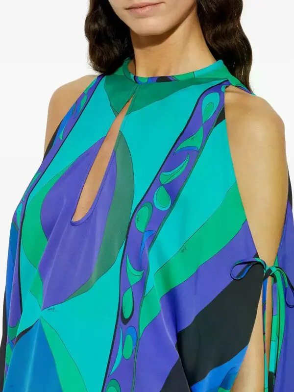 Emilio Pucci Iride-print Kaftan